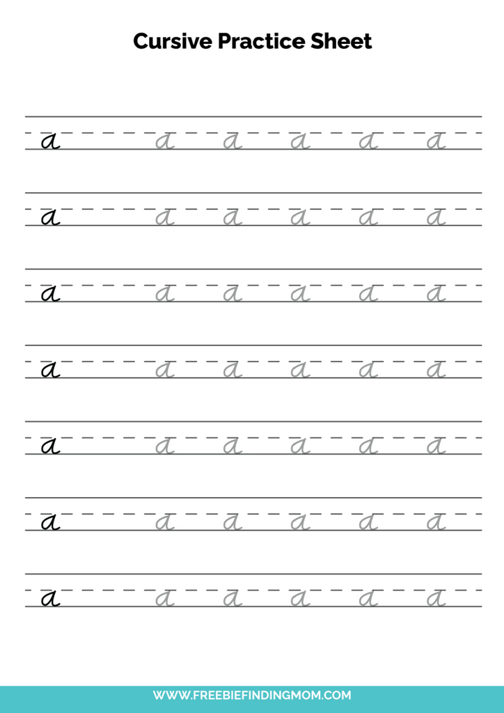 Cursive Writing Bundle