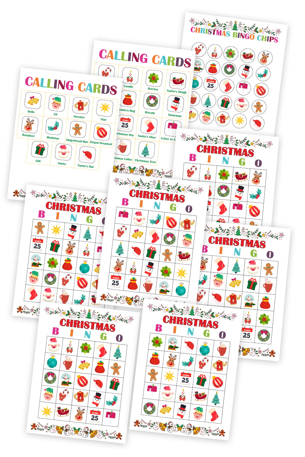 Christmas Bingo Game