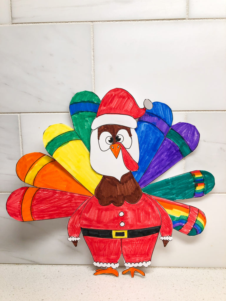 How to Disguise a Turkey Craft (3 Templates)