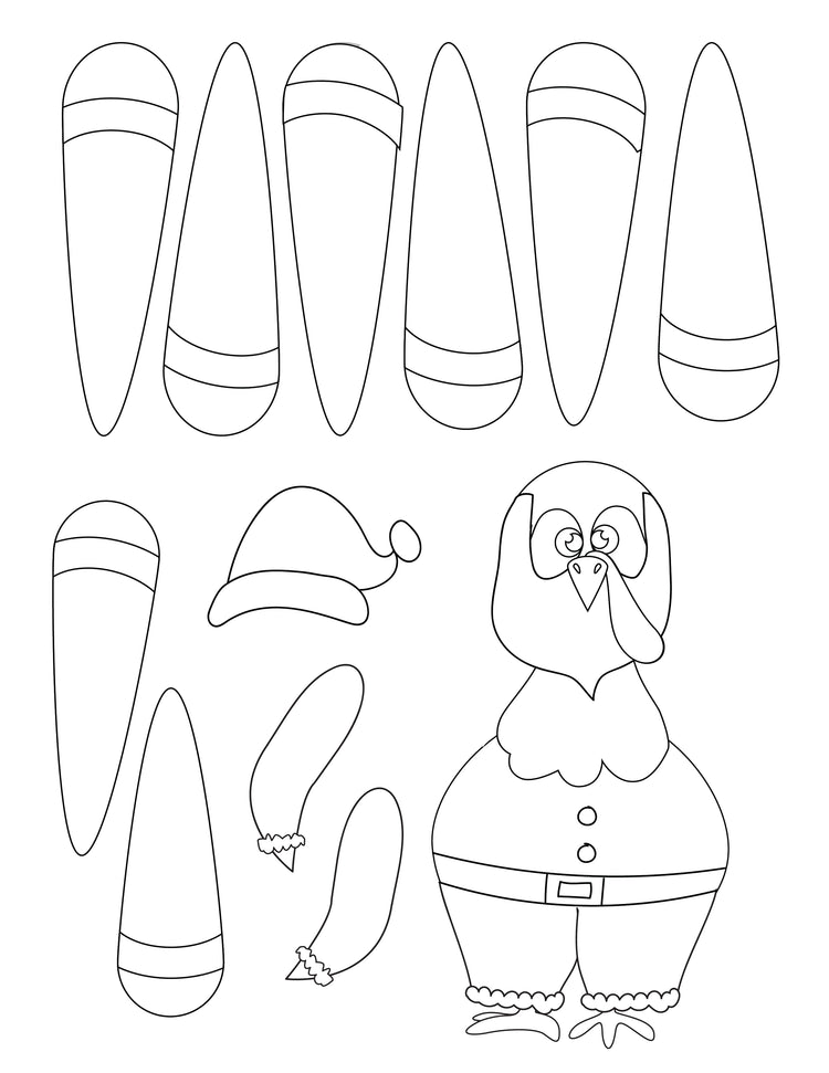 How to Disguise a Turkey Craft (3 Templates)