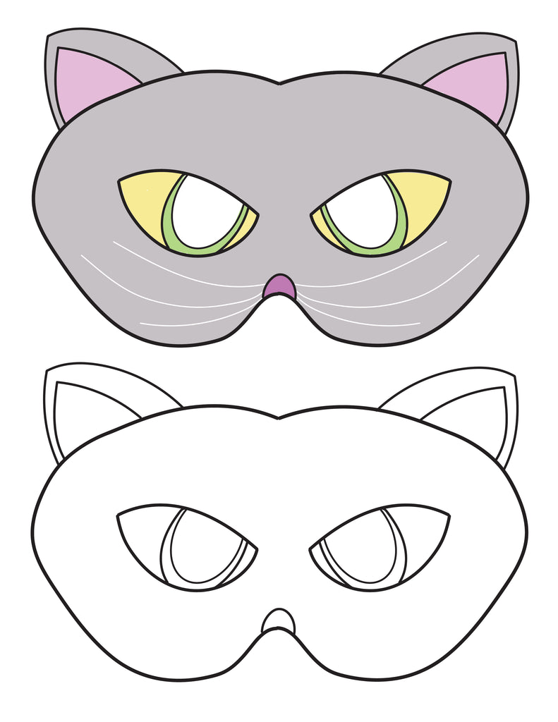 Halloween Masks (7 Designs)