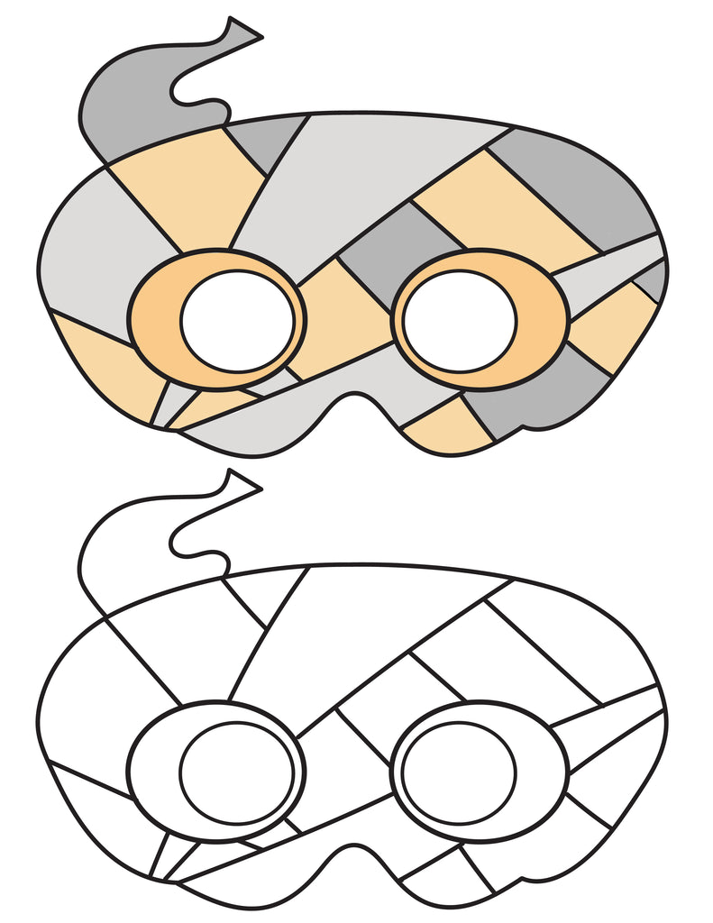 Halloween Masks (7 Designs)