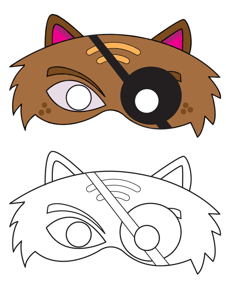 Halloween Masks (7 Designs)